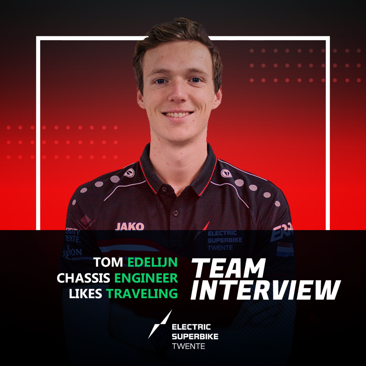 Team Interview: Tom Edelijn - Electric Superbike Twente